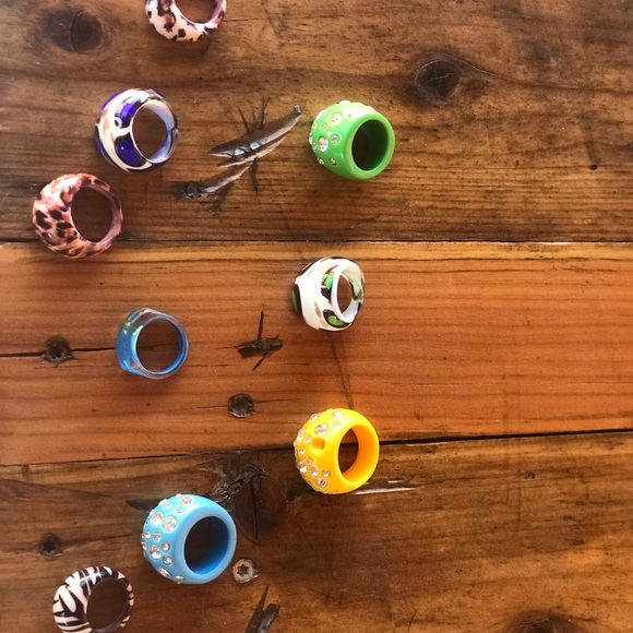 Jewelry | Vintage Retro Mod Costume Jewelry Rings | Poshmark